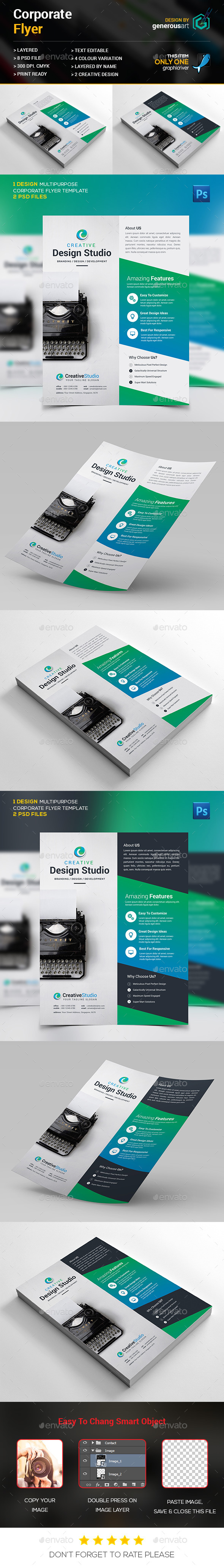 Dynamic Flyer Templates from GraphicRiver