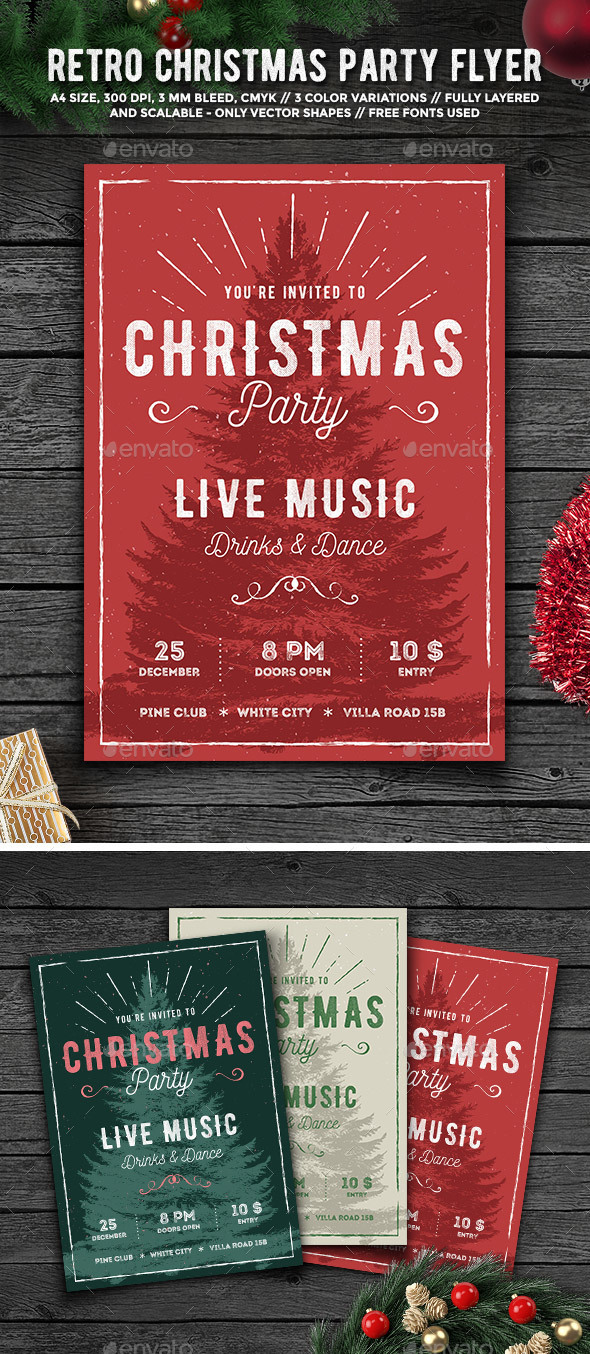 Rustic Flyer Templates from GraphicRiver
