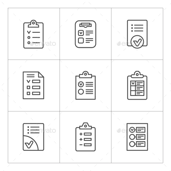 Checklist Graphics, Designs & Templates from GraphicRiver