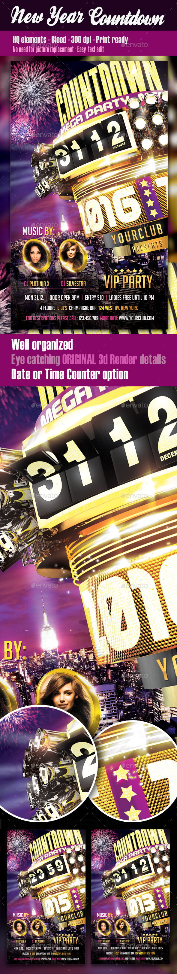 Countdown Graphics, Designs & Templates from GraphicRiver