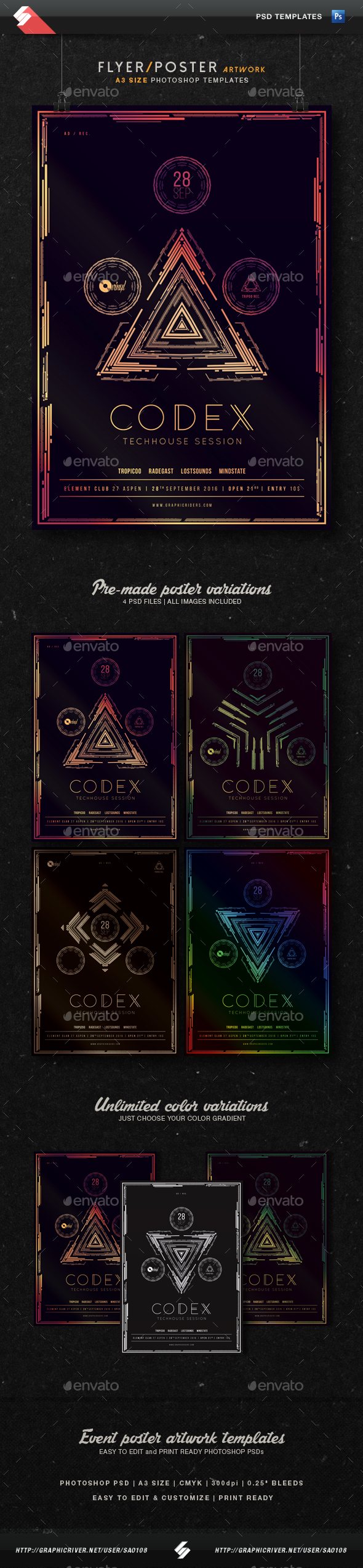 Codex Graphics, Designs & Templates | GraphicRiver