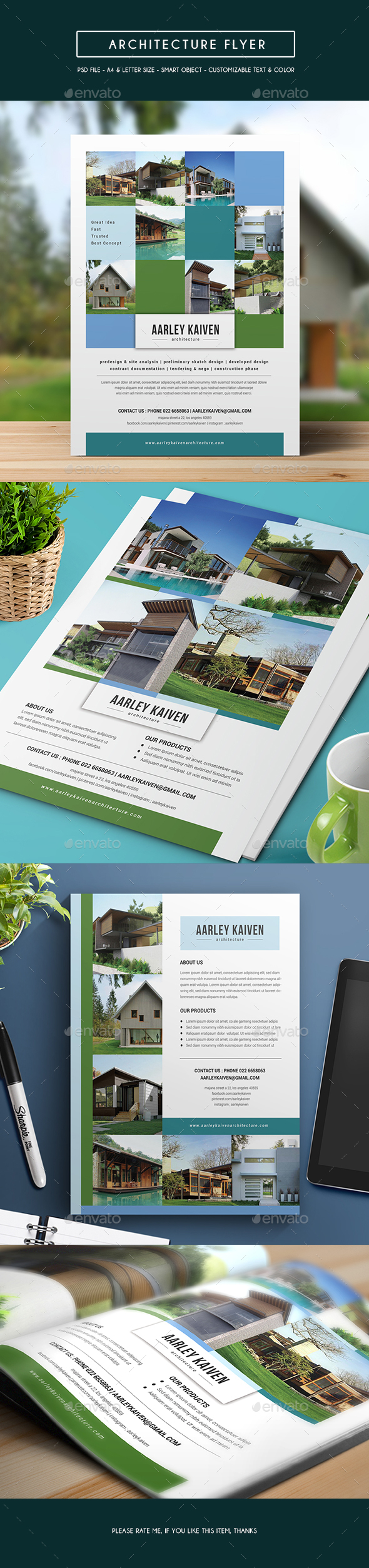 Architecture Flyer Templates from GraphicRiver