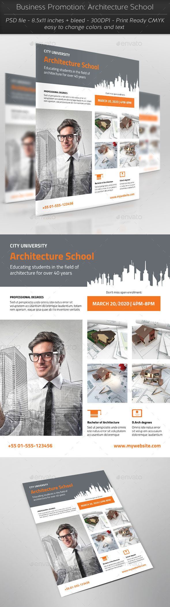 Architecture Flyer Templates from GraphicRiver