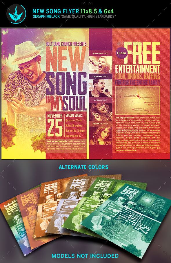 Song Graphics, Designs & Templates | GraphicRiver