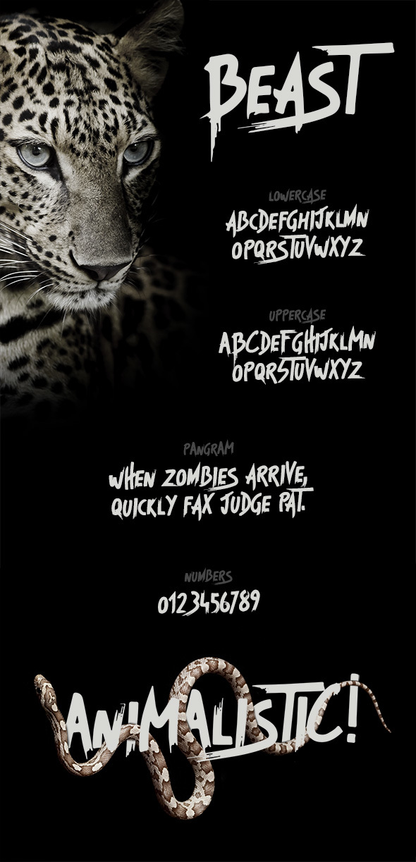 Beasts Graphics, Designs & Templates | GraphicRiver