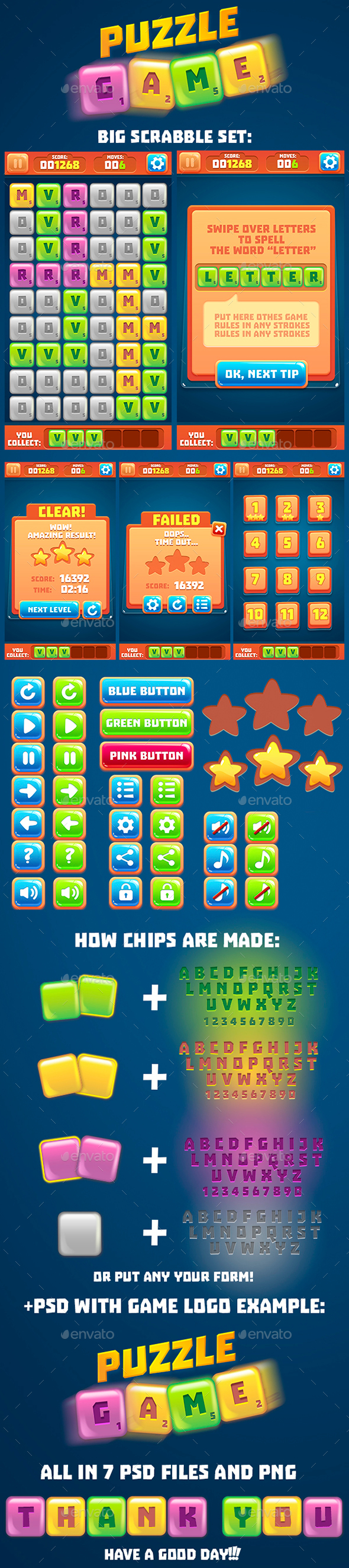 Scrabble Graphics, Designs & Templates | GraphicRiver