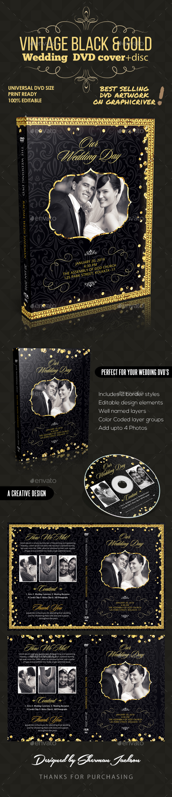 CD & DVD Artwork Templates from GraphicRiver