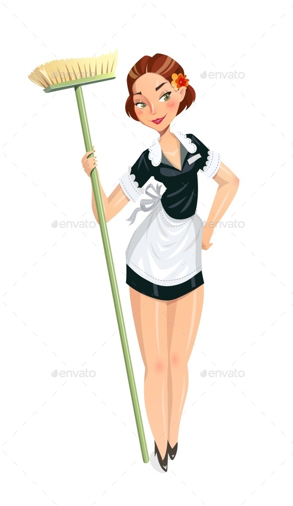 Maid Graphics, Designs & Templates from GraphicRiver