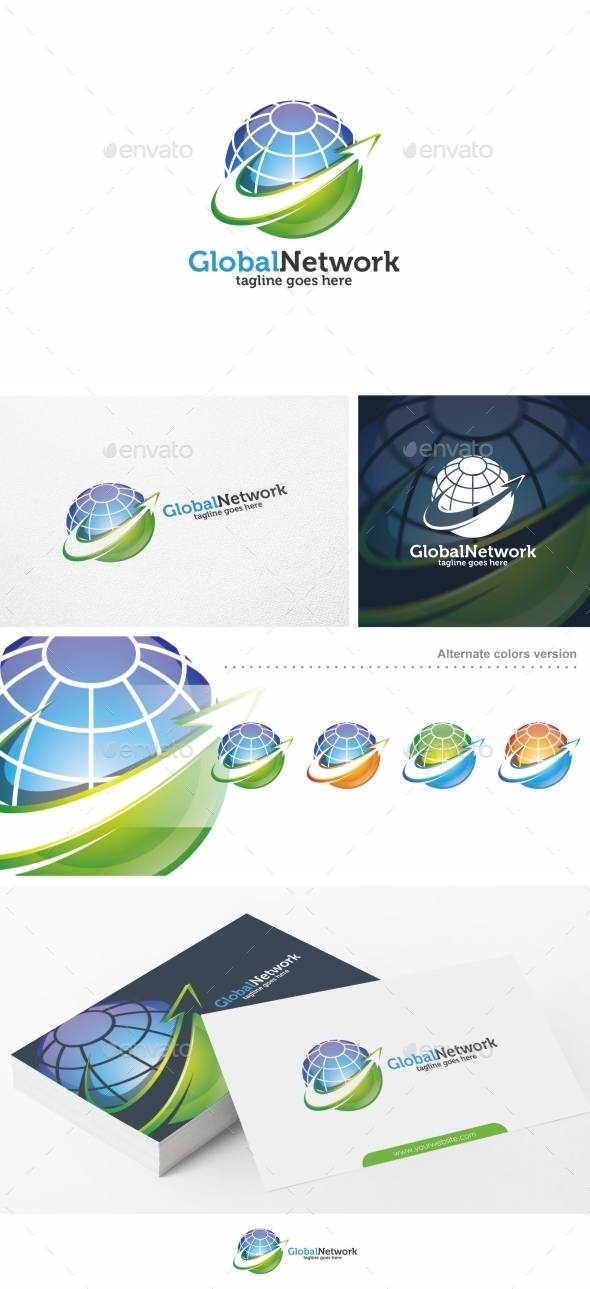 Telecommunication Logo Templates from GraphicRiver