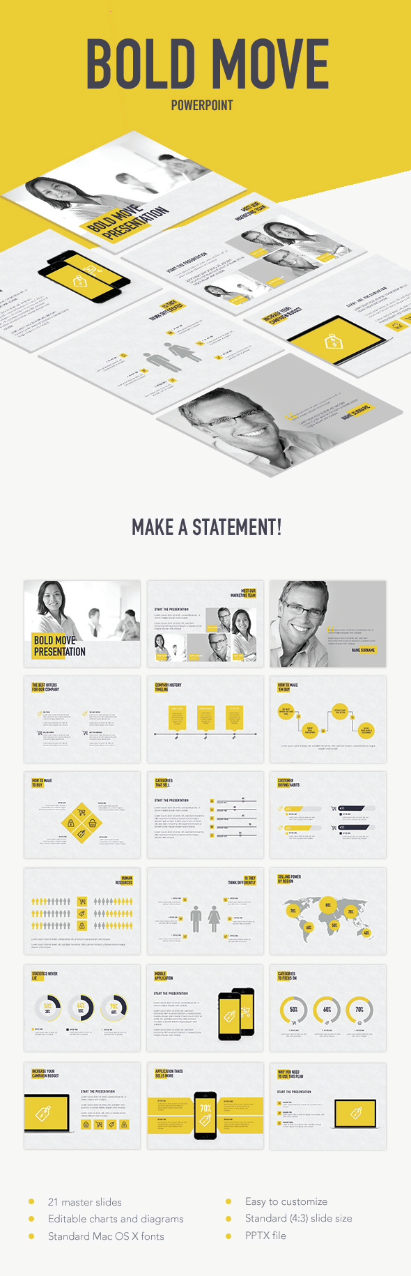 Bold Presentation Templates | GraphicRiver