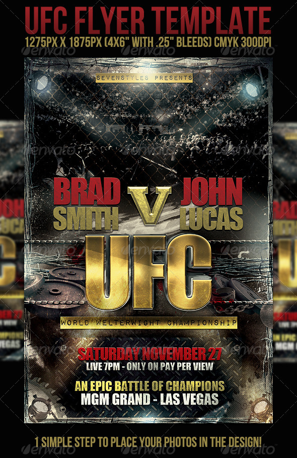 Ufc Graphics, Designs & Templates | GraphicRiver