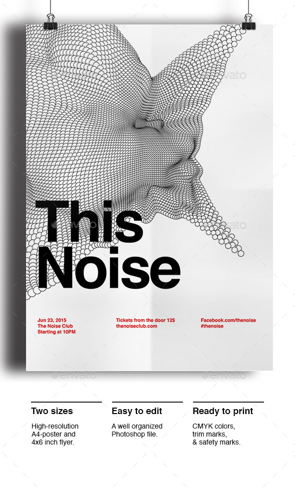 Noise Graphics, Designs & Templates from GraphicRiver