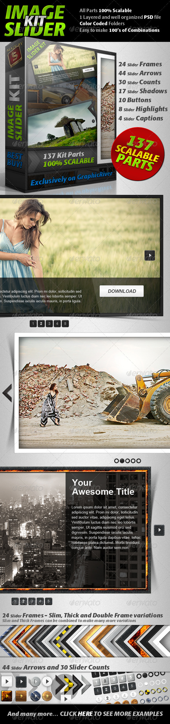 Slider Graphics, Designs & Templates | GraphicRiver