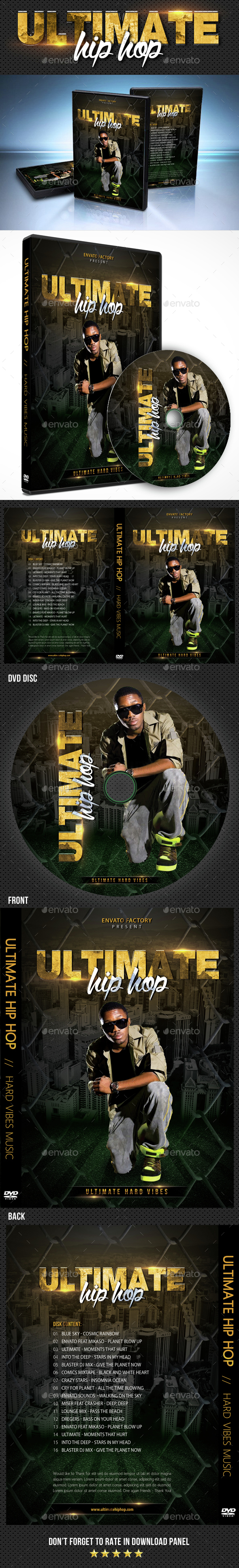 CD & DVD Artwork Templates from GraphicRiver