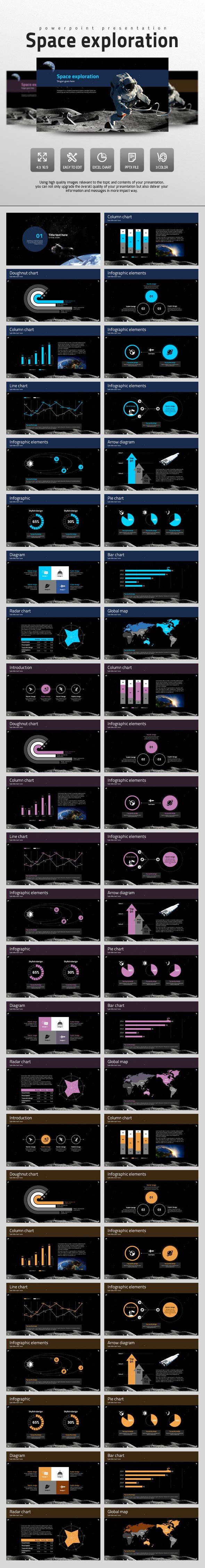Space PowerPoint Templates | GraphicRiver