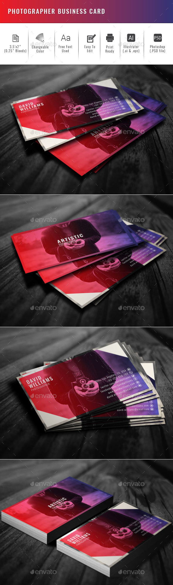 Creative Business Card Templates & Designs from GraphicRiver