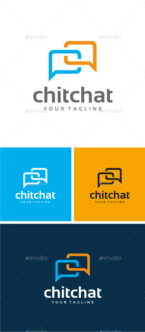 Chat Logo Templates from GraphicRiver