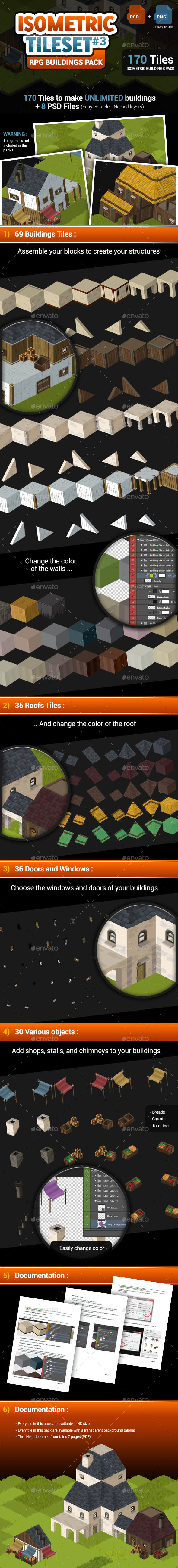 Isometric Game Tilesets from GraphicRiver