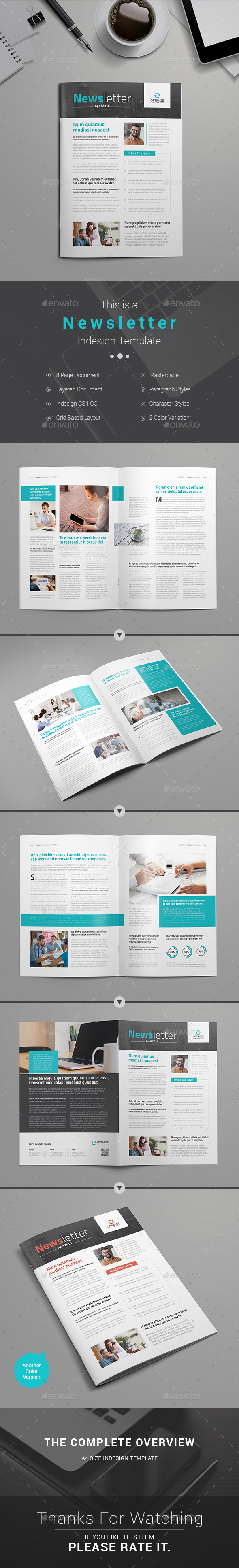 Newsletter Graphics, Designs & Templates from GraphicRiver