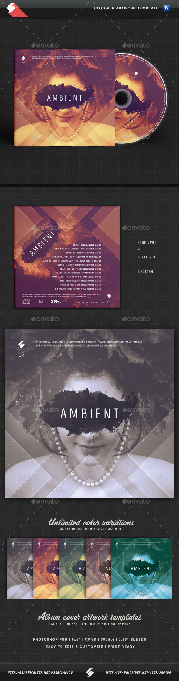 Ambient Graphics, Designs & Templates | GraphicRiver