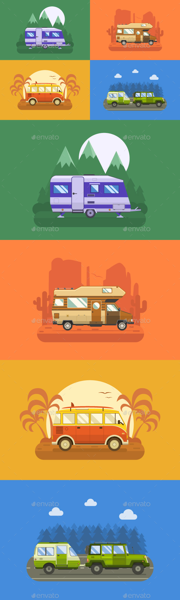 Rv Graphics, Designs & Templates from GraphicRiver