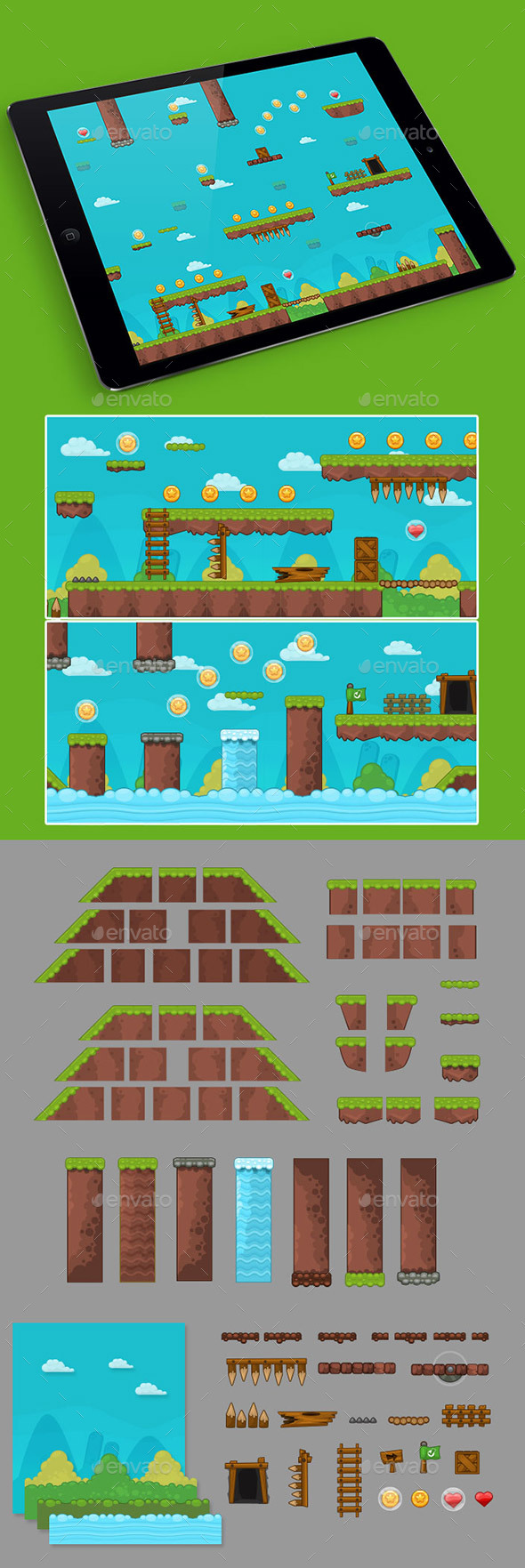 Game Tilesets from GraphicRiver