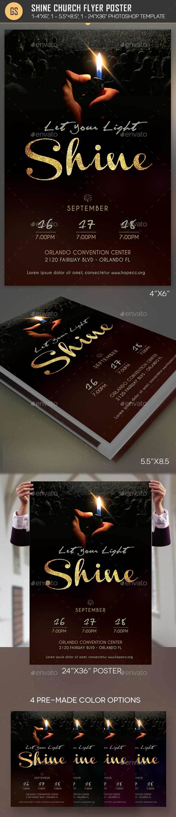 Shining Flyer Templates | GraphicRiver