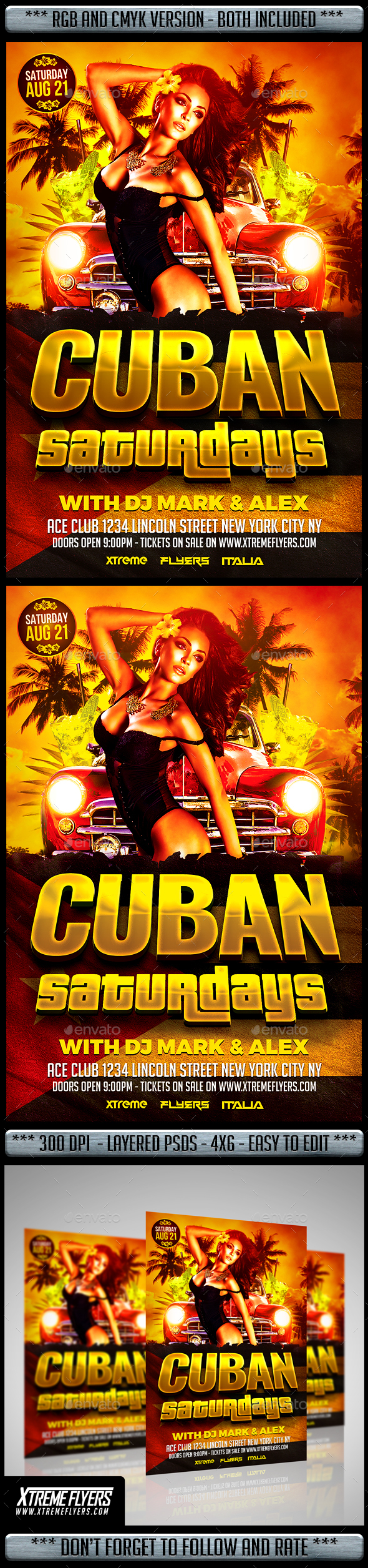 Cuban Graphics, Designs & Templates | GraphicRiver