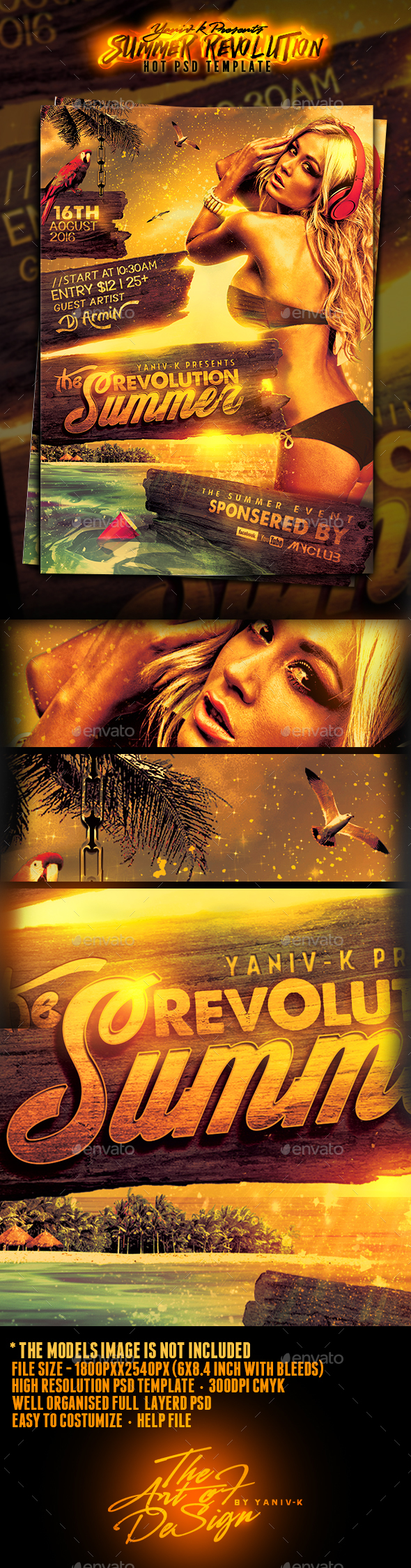 Revolution Flyer Templates from GraphicRiver