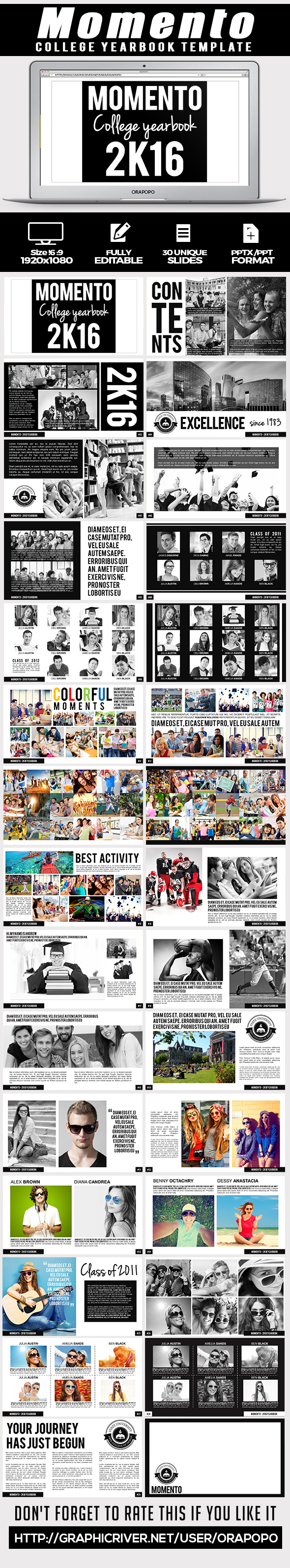 Yearbook Graphics, Designs & Templates | GraphicRiver