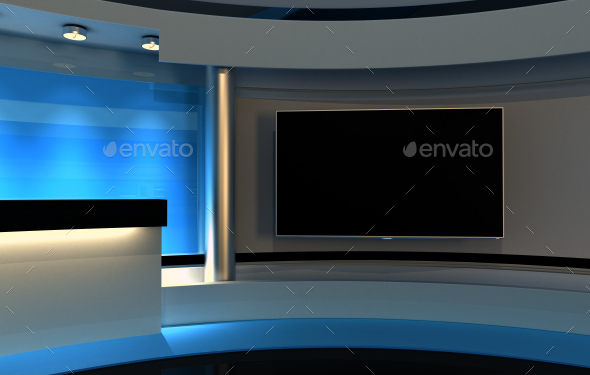 Newscaster Graphics, Designs & Templates from GraphicRiver