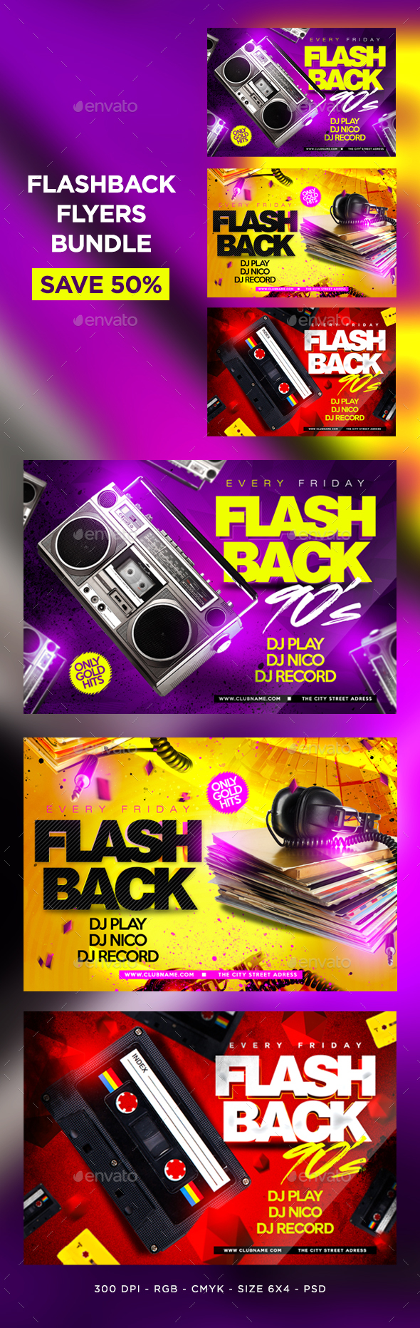 Flashback Graphics, Designs & Templates from GraphicRiver
