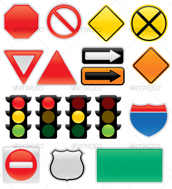 Traffic Graphics, Designs & Templates | GraphicRiver