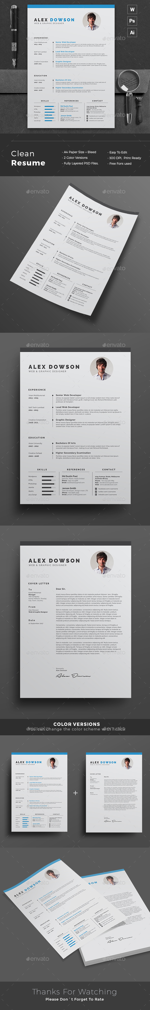 2024's Best Selling Resume Templates