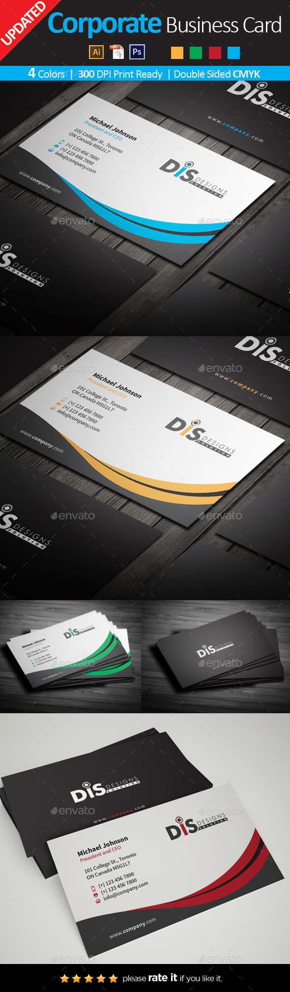 2024's Best Selling Business Card Templates & Designs