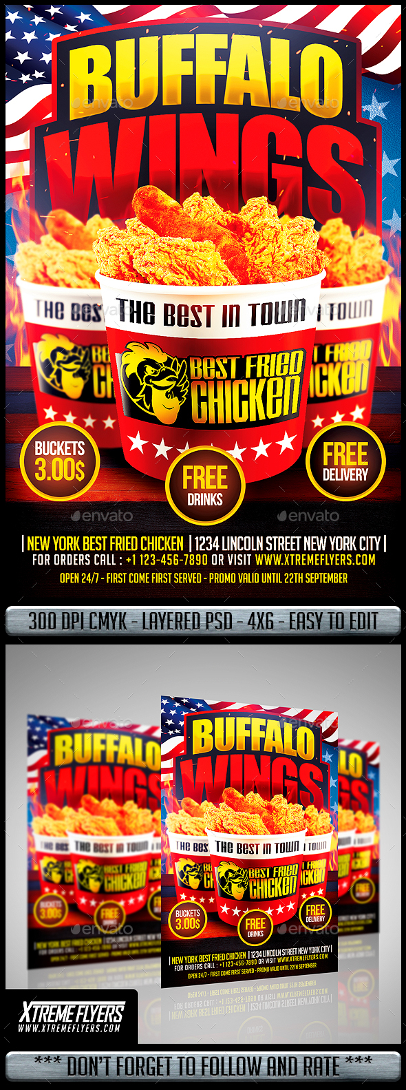 Wing Flyer Templates | GraphicRiver