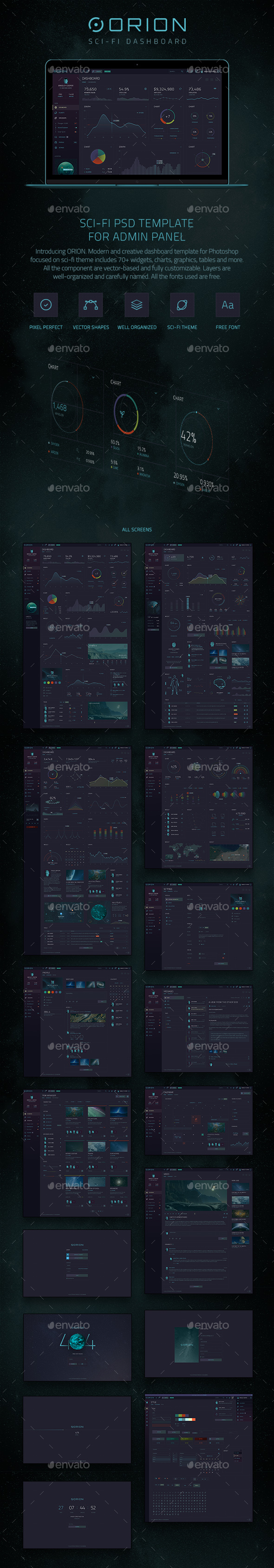 Orion Graphics, Designs & Templates | GraphicRiver