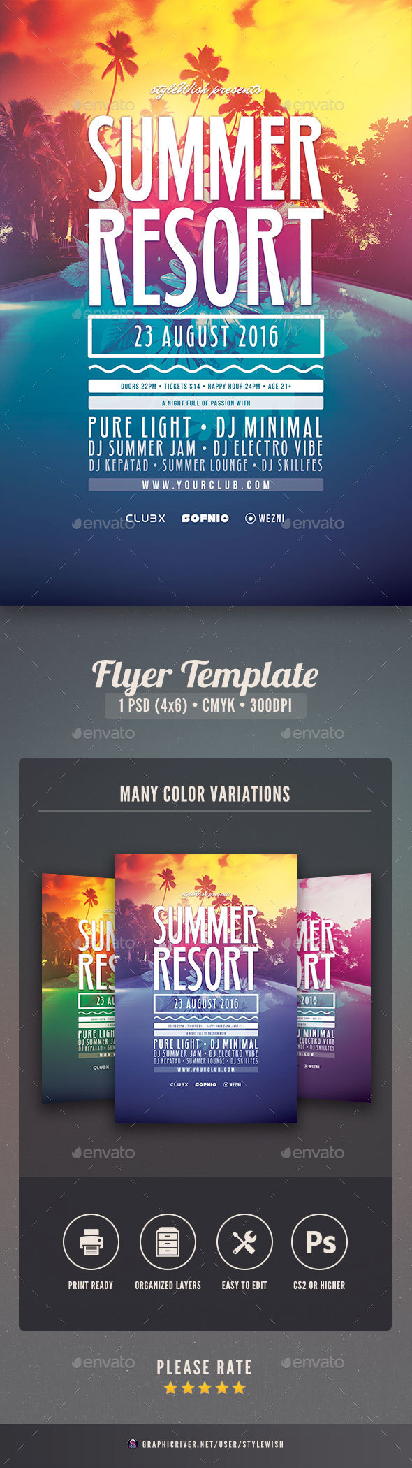 Resorts Graphics, Designs & Templates from GraphicRiver