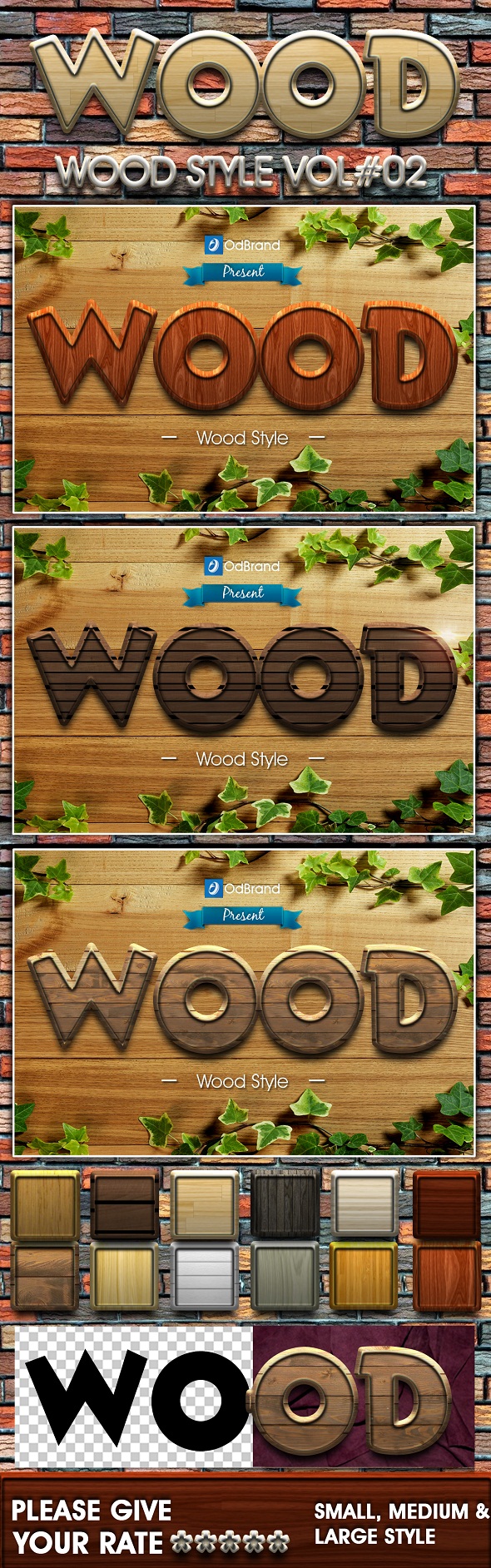 Woody Graphics, Designs & Templates | GraphicRiver
