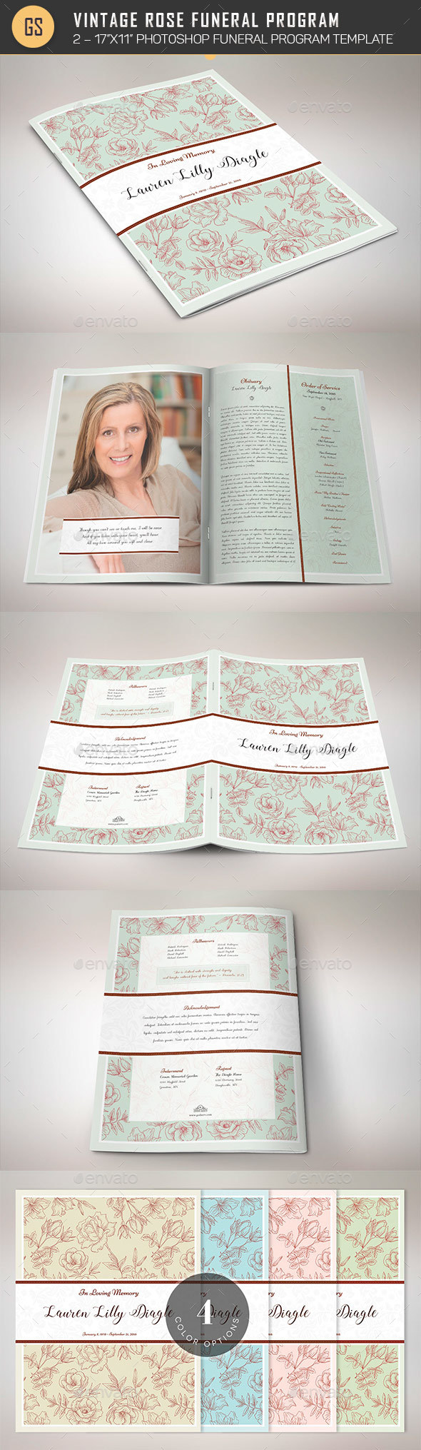 Vintage Brochure Templates from GraphicRiver