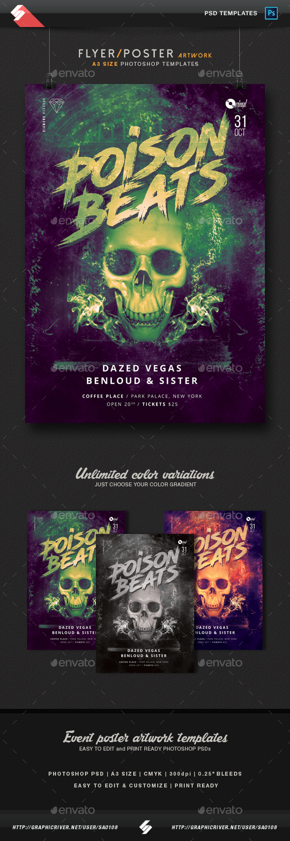 Poison Stationery and Design Templates | GraphicRiver