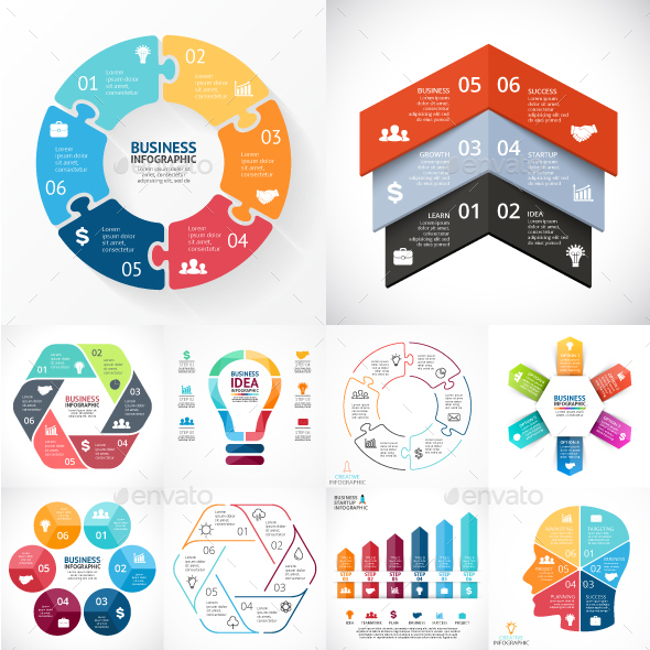 Infographic Templates from GraphicRiver