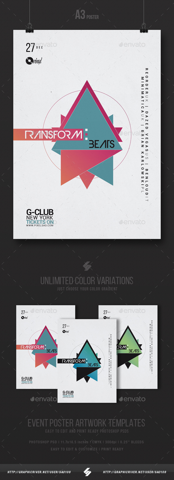 Transformers Flyer Templates | GraphicRiver