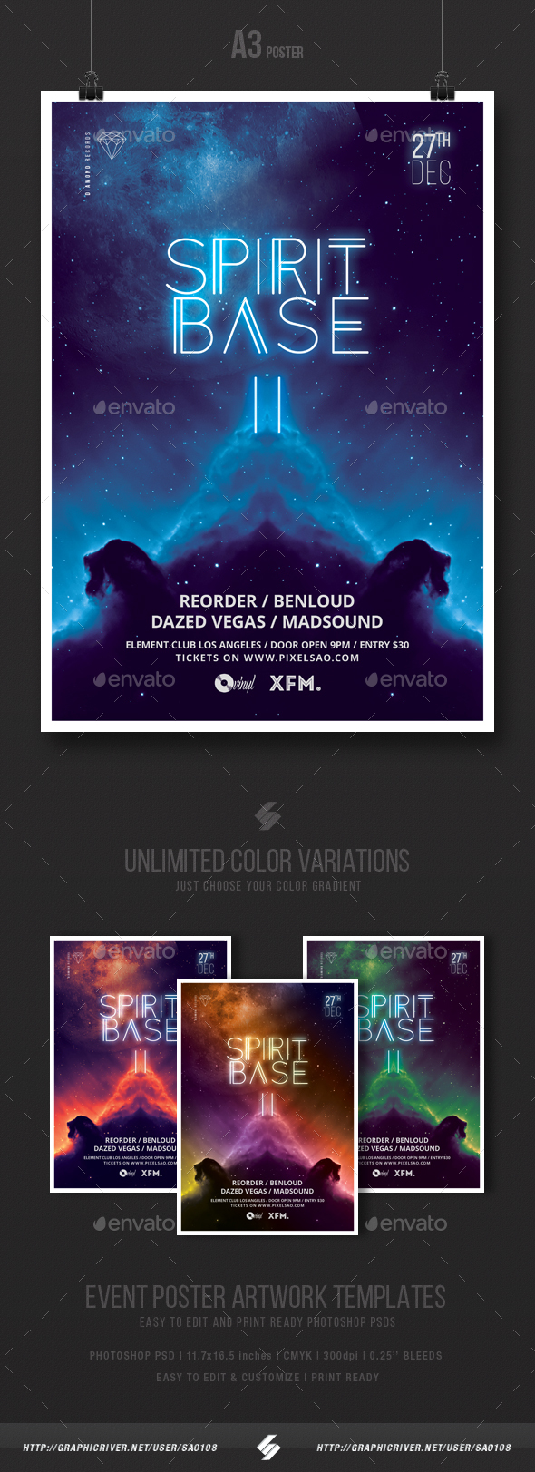 Spirit Flyer Templates from GraphicRiver