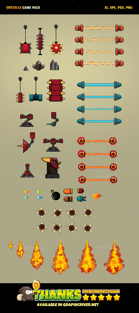 Game Assets from GraphicRiver