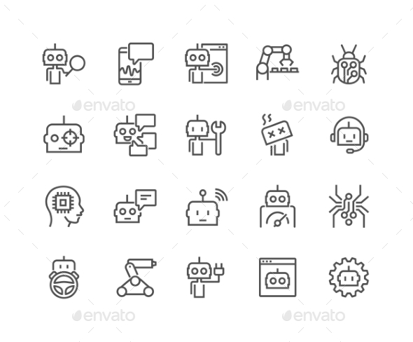 Bots Graphics, Designs & Templates from GraphicRiver