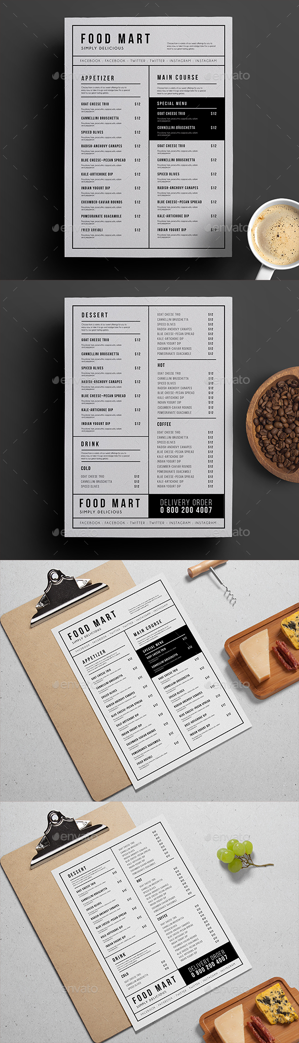 Restaurant Graphics, Designs & Templates from GraphicRiver