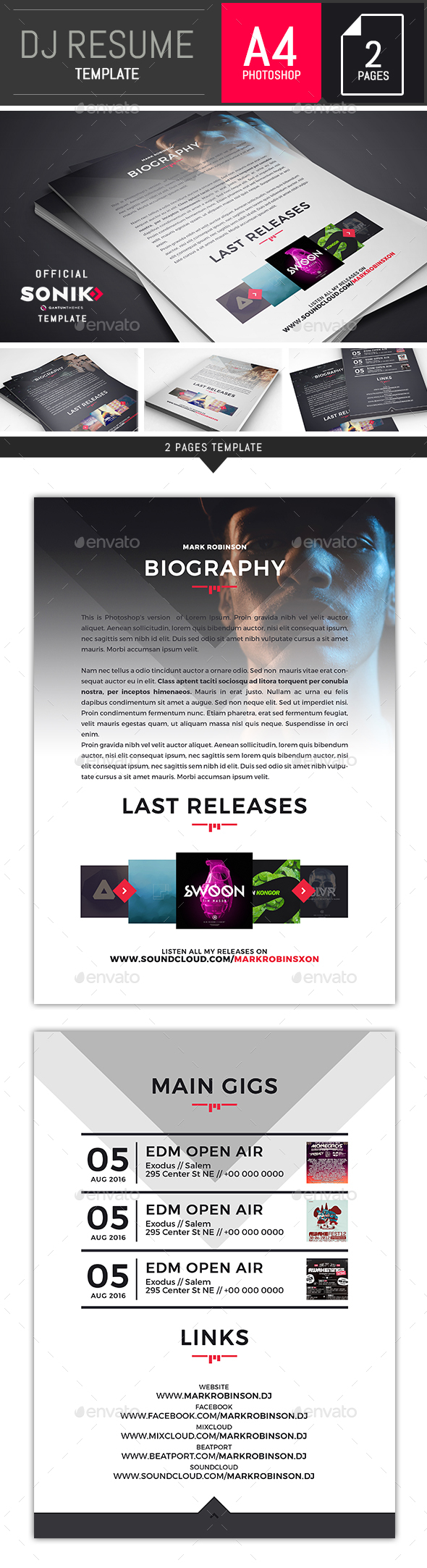 2024's Best Selling Resume Templates