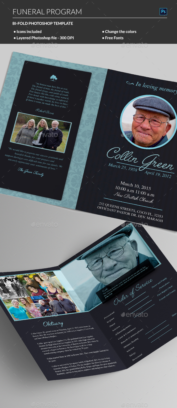 Funeral Graphics, Designs & Templates | GraphicRiver