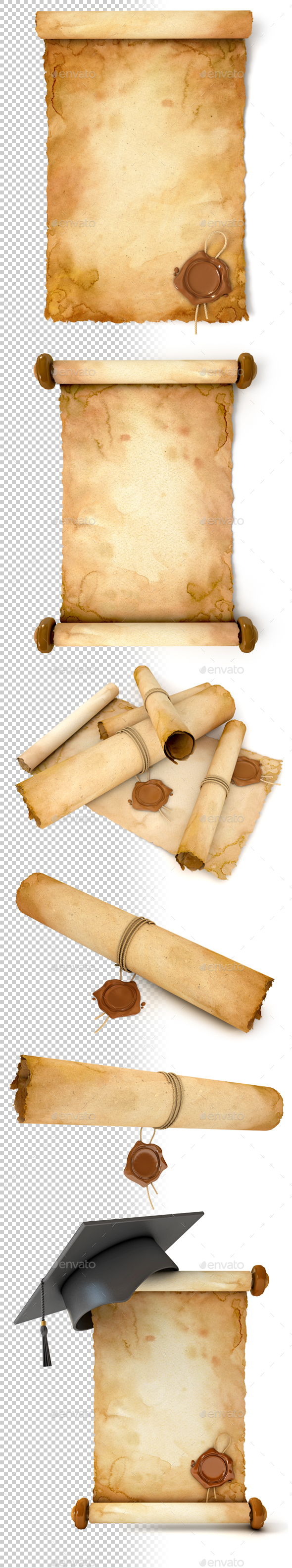 Scroll Graphics, Designs & Templates | GraphicRiver